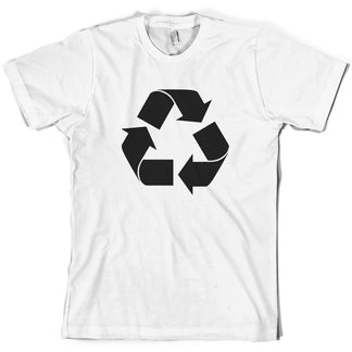 Recycling Symbol T shirt | View our full range of t shirts at Dressdown ...