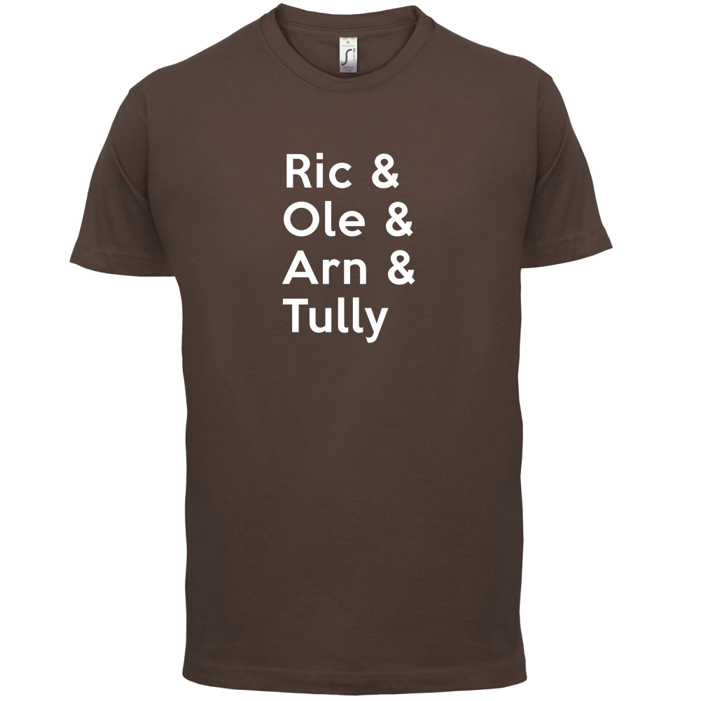 Ric And Ole And Arn And Tully T shirt | View our full range of t shirts ...